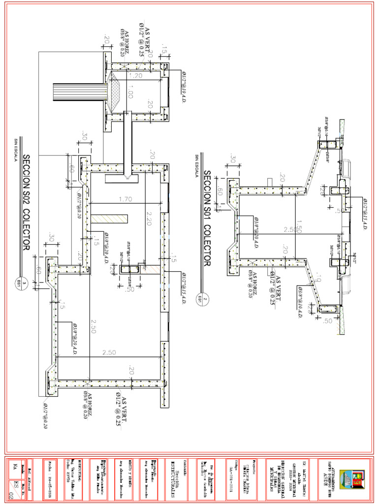 ESTRUCTURAL COLECTOR Model (1) | PDF