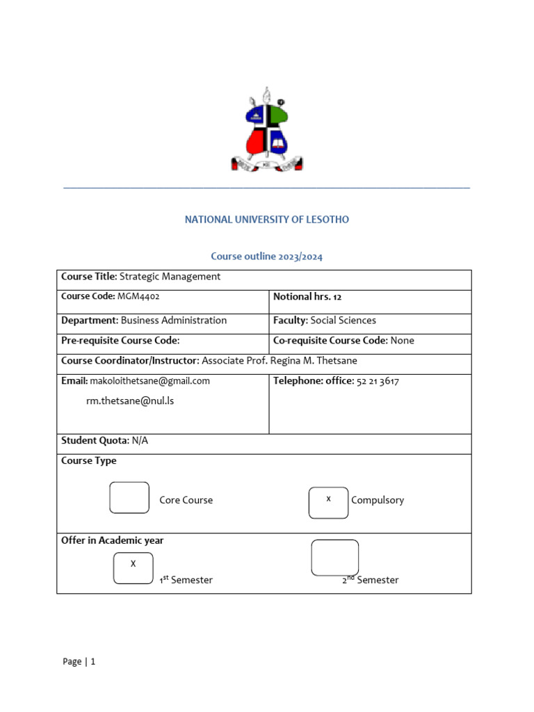 Lazenby, J.A.A. (Eds) (2018) The Strategic Management Process: A South ...