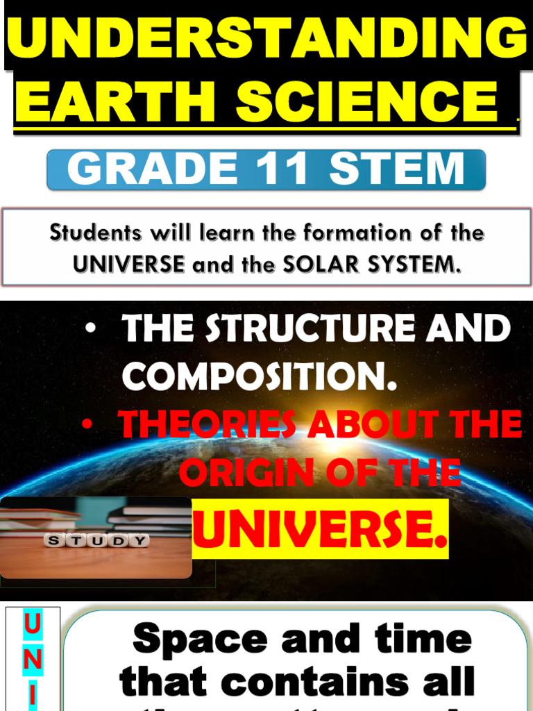 UNIVERSEnSOLAR EARTH-SCIENCE | PDF