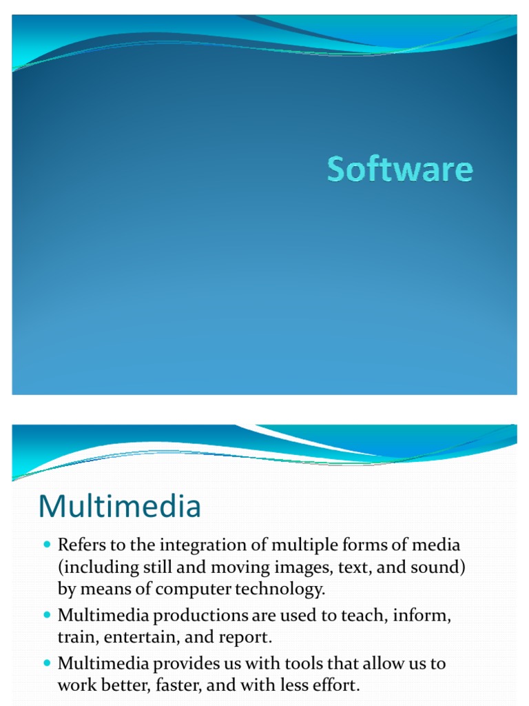 Multimedia Hardware & Software | Download Free PDF | Modem | Operating System