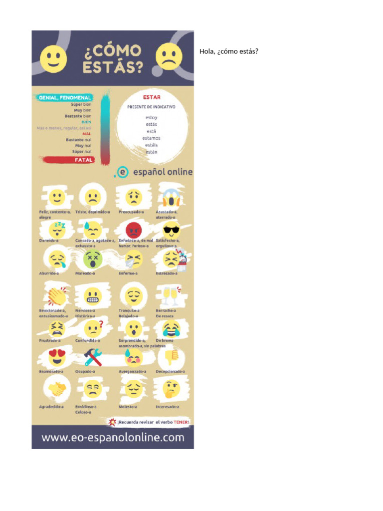 Como Estas | PDF
