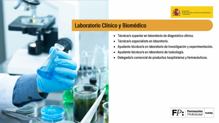 T Cnico Superior en Laboratorio CL Nico y Biom Dico | PDF