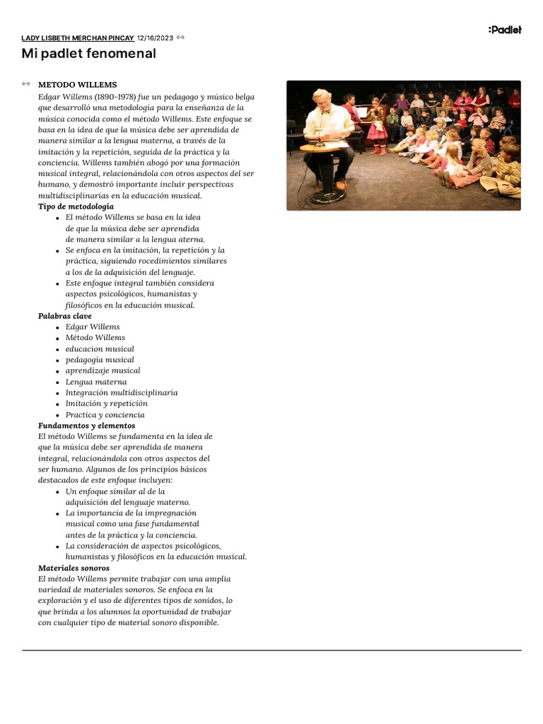 Mi Padlet Fenomenal | PDF