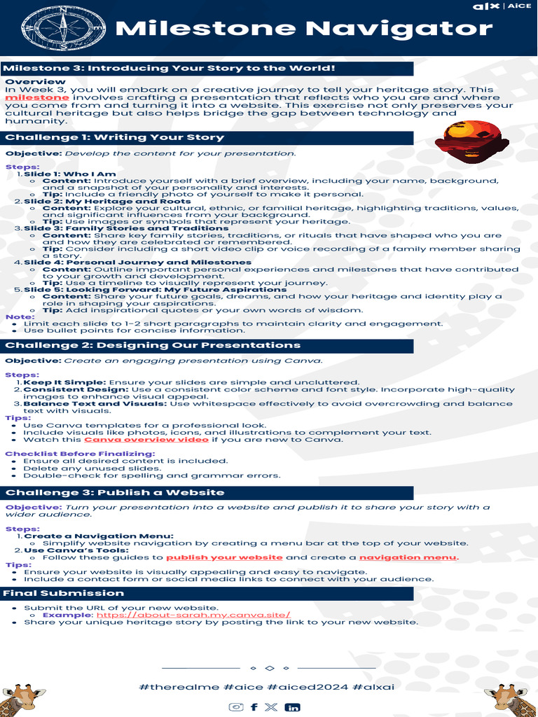 Milestone Guide - Week 3 - C4 | PDF