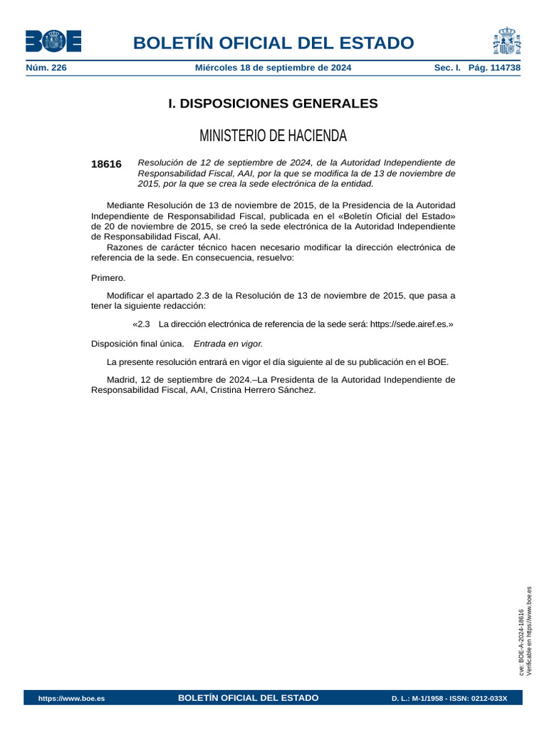 Boe A 2024 18616 | PDF