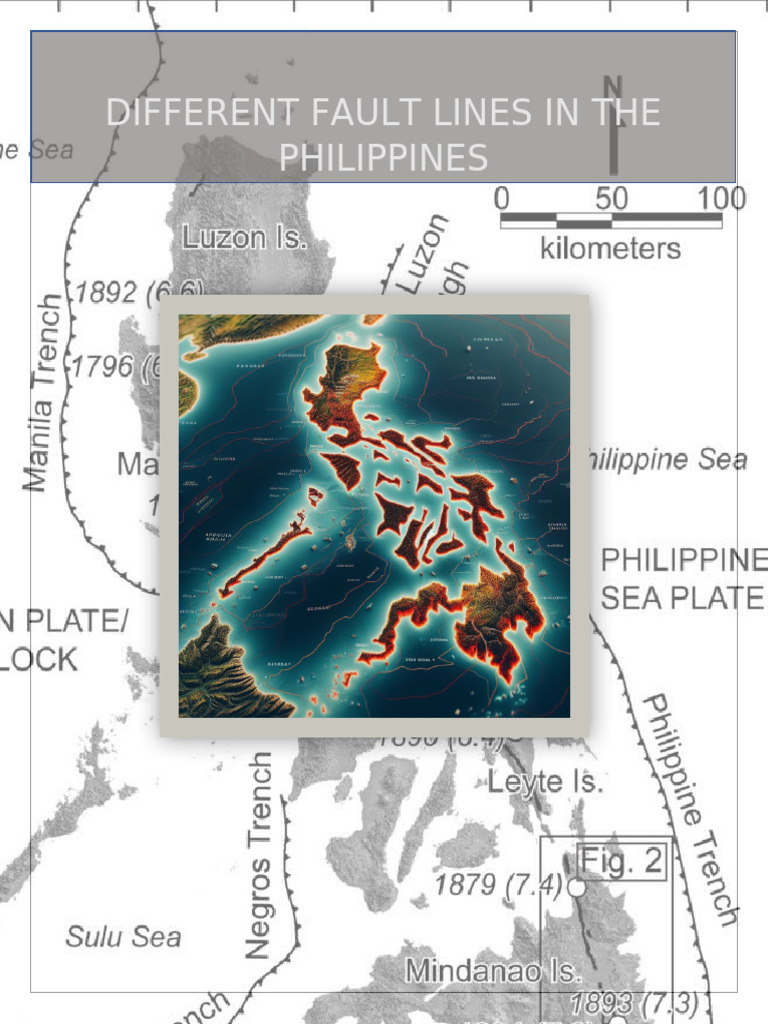Different Fault Lines in The Philippines | PDF