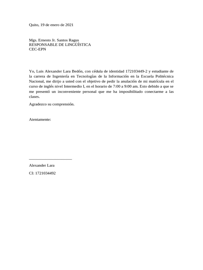 Justif | PDF