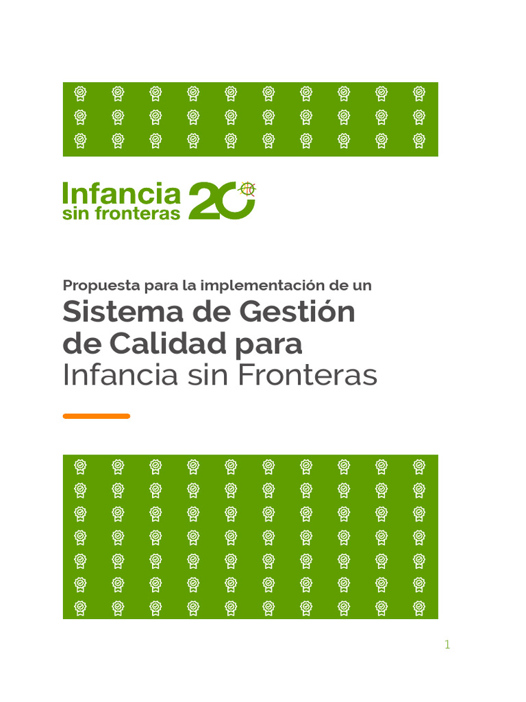 Sistema de Gestión Calidad ISF | PDF