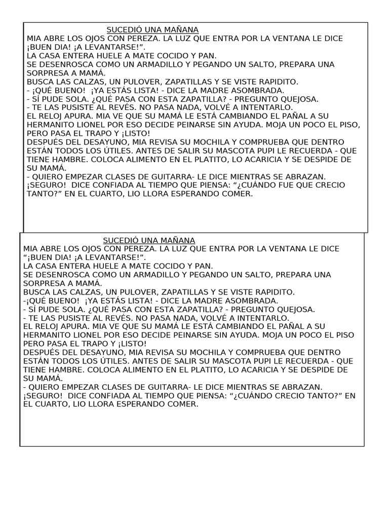 cuento 9 d julio | PDF