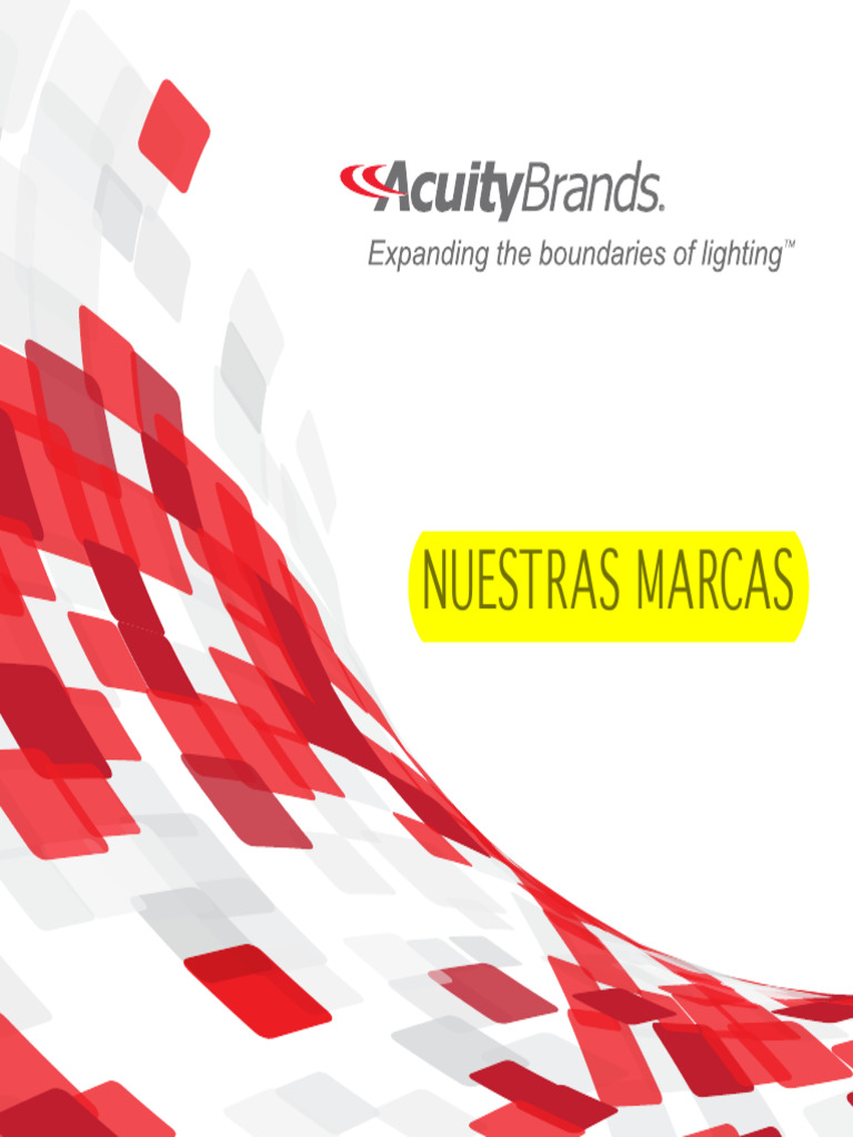 Acuity Brands Nuestras Marcas (American Lighting y Lithonia Lighting) | PDF