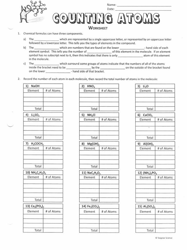 Counting Atoms | PDF