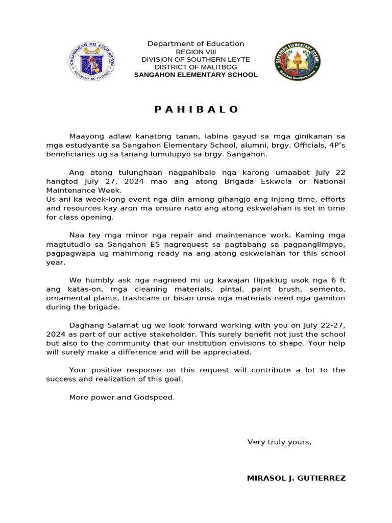 Pahibalo | PDF