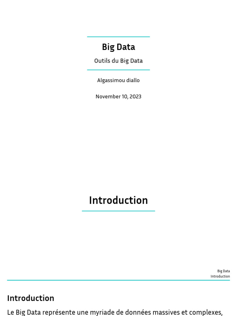 4 Techno Big Data-1 | PDF | Apache Hadoop | Data Management Software