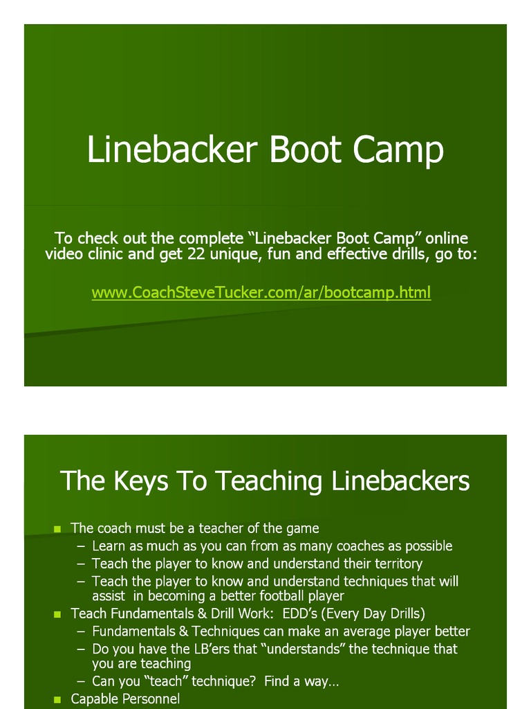Teaching Linebackers: A Comprehensive Guide to Fundamentals, Drills ...