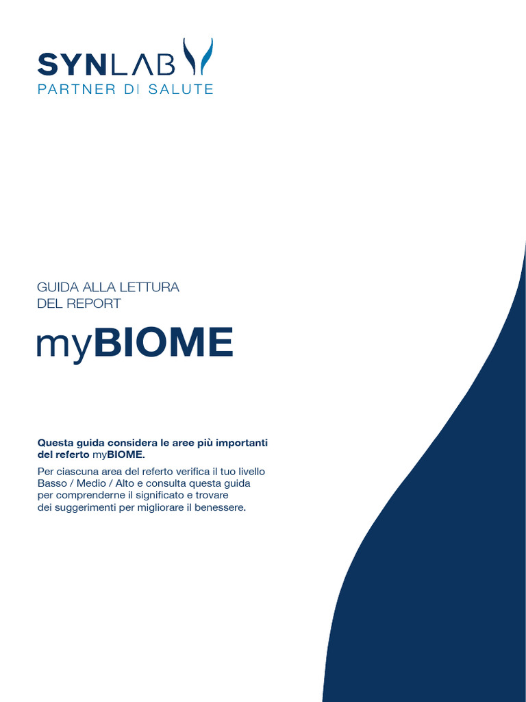 MyBiome-Guida Al Report | PDF