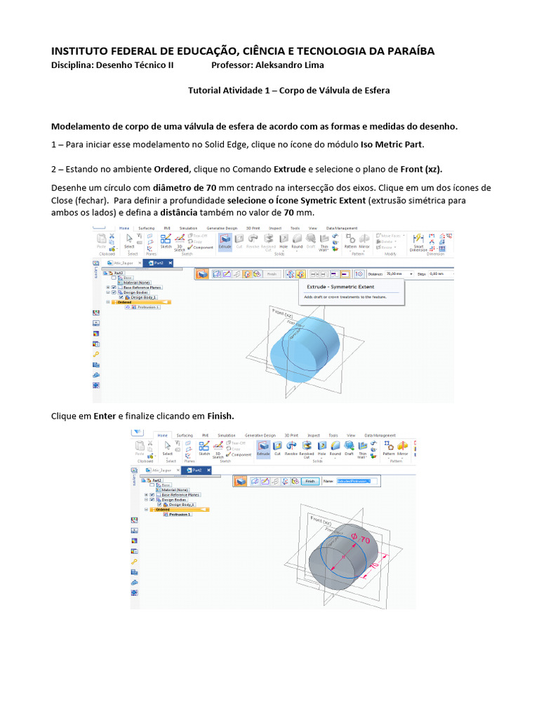 Tutorial Atividade 1 Eng Mec 2021-1 | PDF
