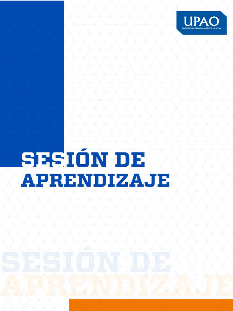 SESION DE APRENDIZAJE Semana 5 -202420 | PDF SESION DE APRENDIZAJE Semana 5 -202420 | PDF