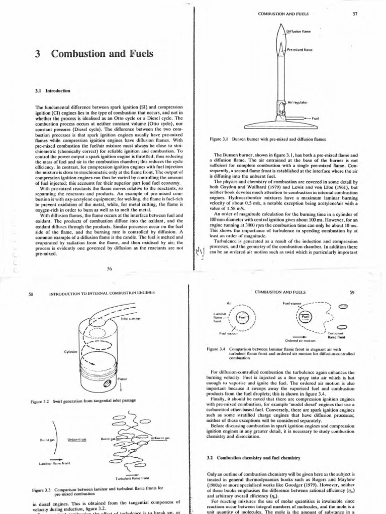 Internal Combustion Engines Intro | PDF