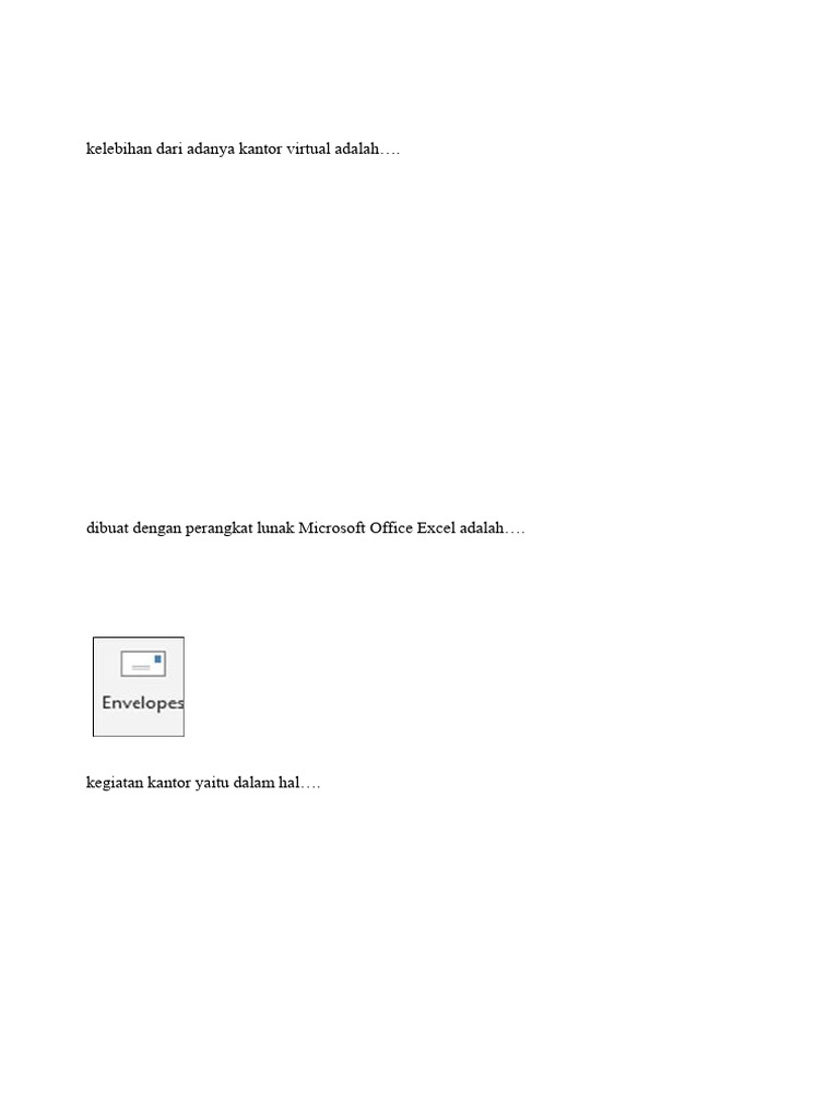 Soal Latihan DPK | PDF