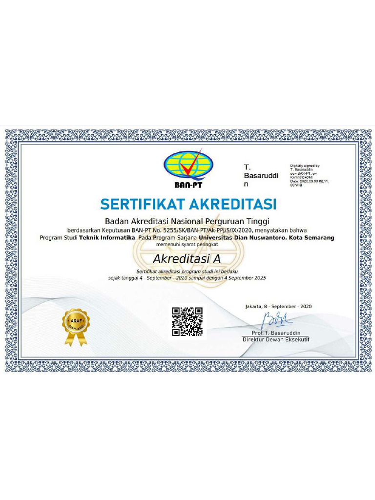 Akreditasi Program Studi | PDF