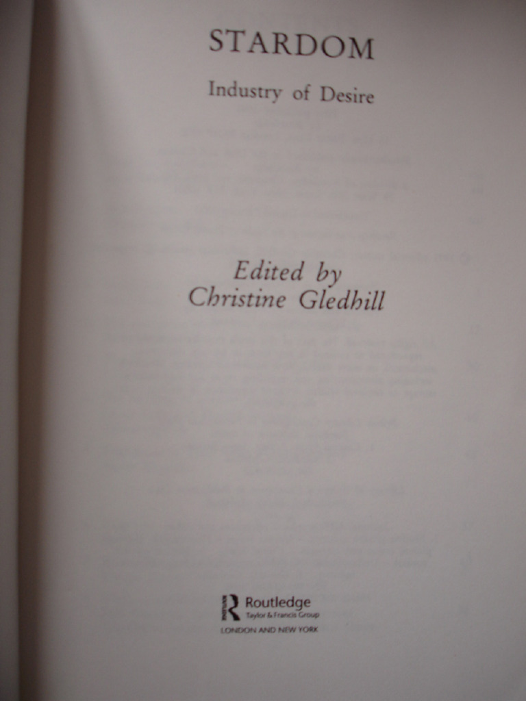 DYER Richard - Charisma (In Gledhill, Stardom) | PDF