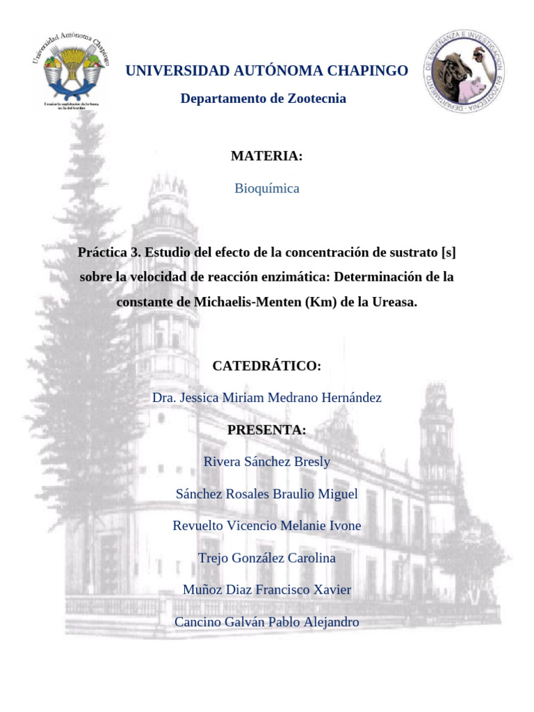 Práctica 3. Buiquímica Corregida | PDF