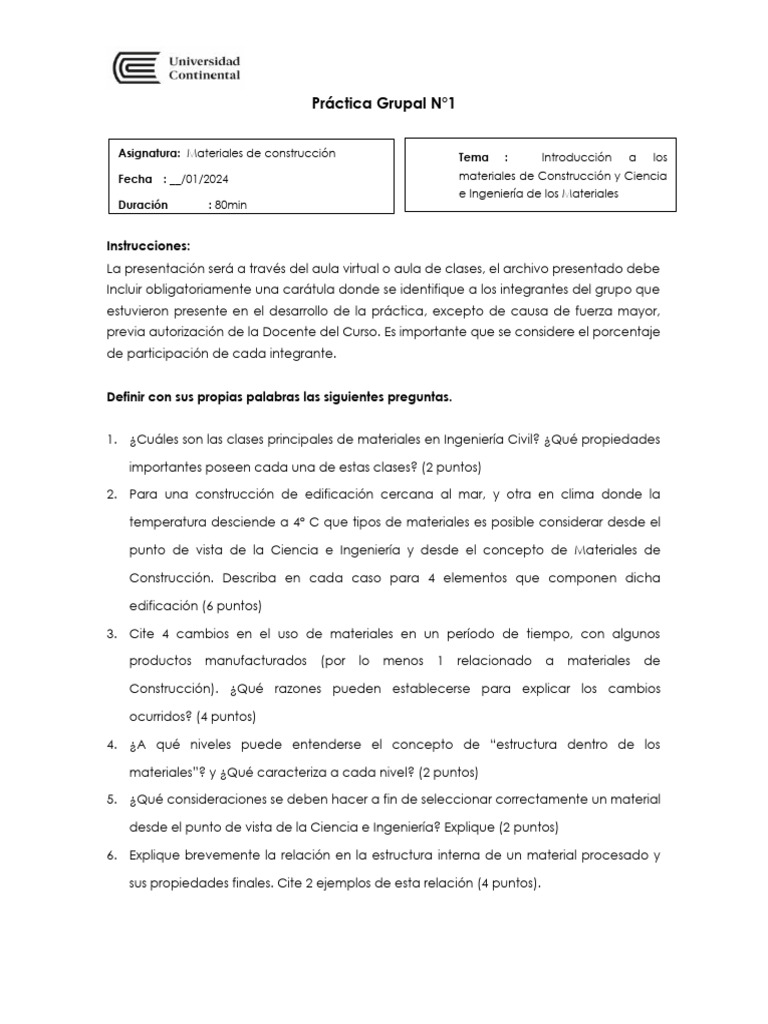 Práctica Grupal N°1 | PDF