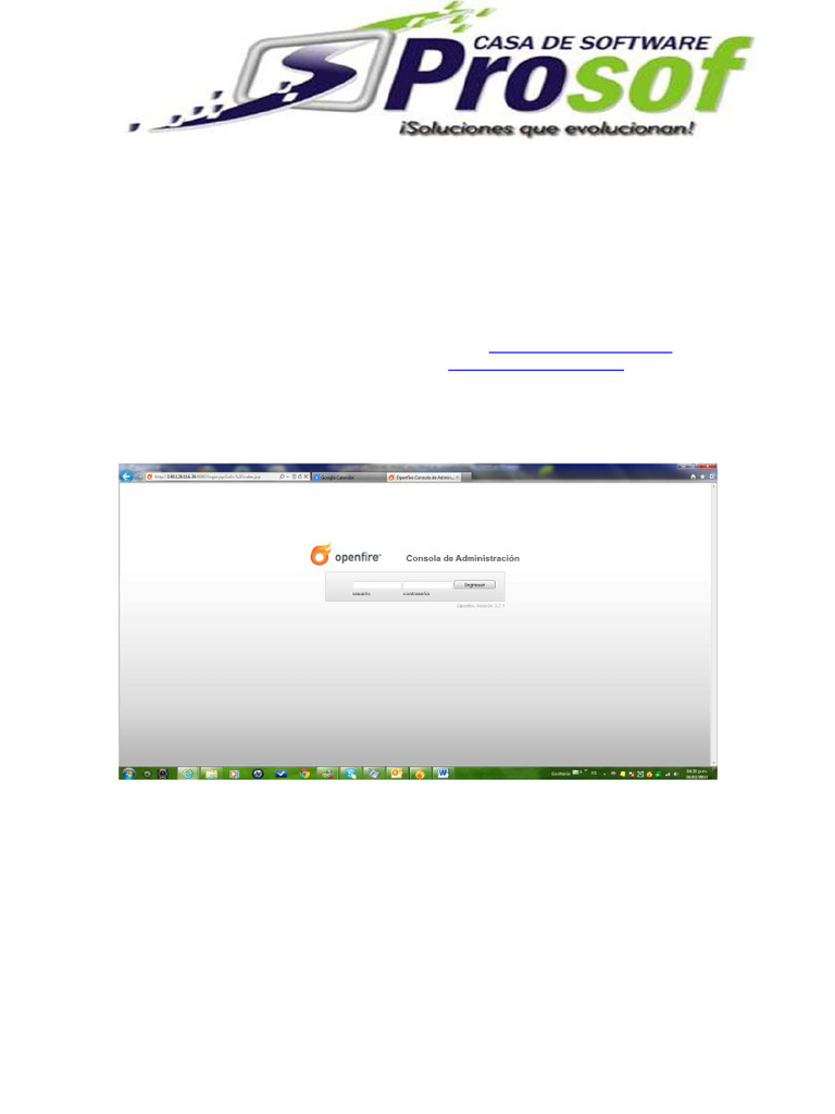 Manual de Openfire | PDF