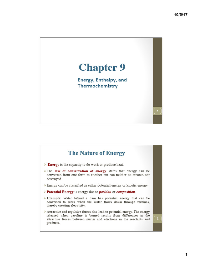 ch9 Thermo | PDF