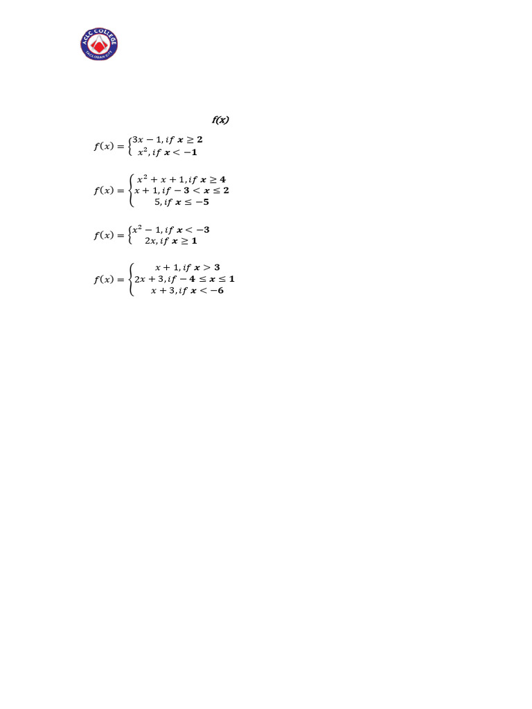 Genmath Module 1 Activity 3 | PDF