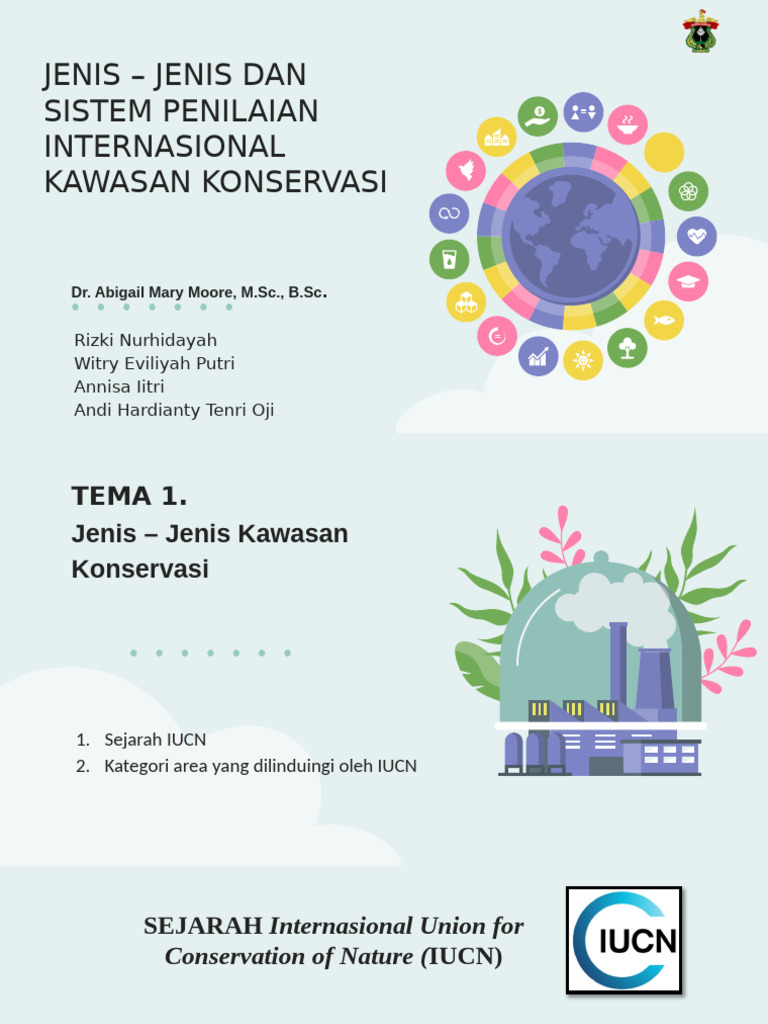 Kelompok 1 (Tema 1) - Konservasi Sda | PDF
