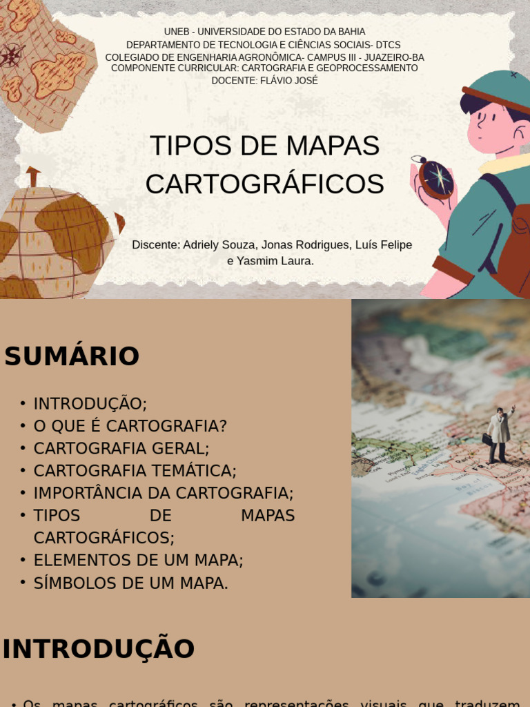 Tipos de Mapas Cartográficos | PDF