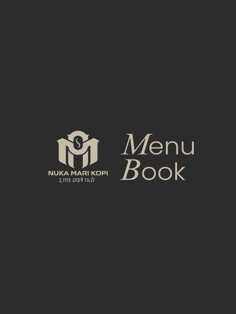 Menu Makanan, Referensi Menu Cafe | PDF