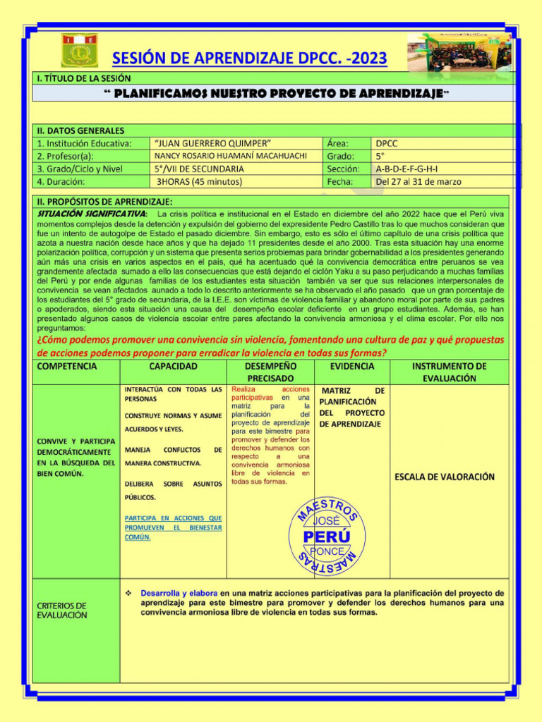 Sesion DPCC Parte 1 | PDF