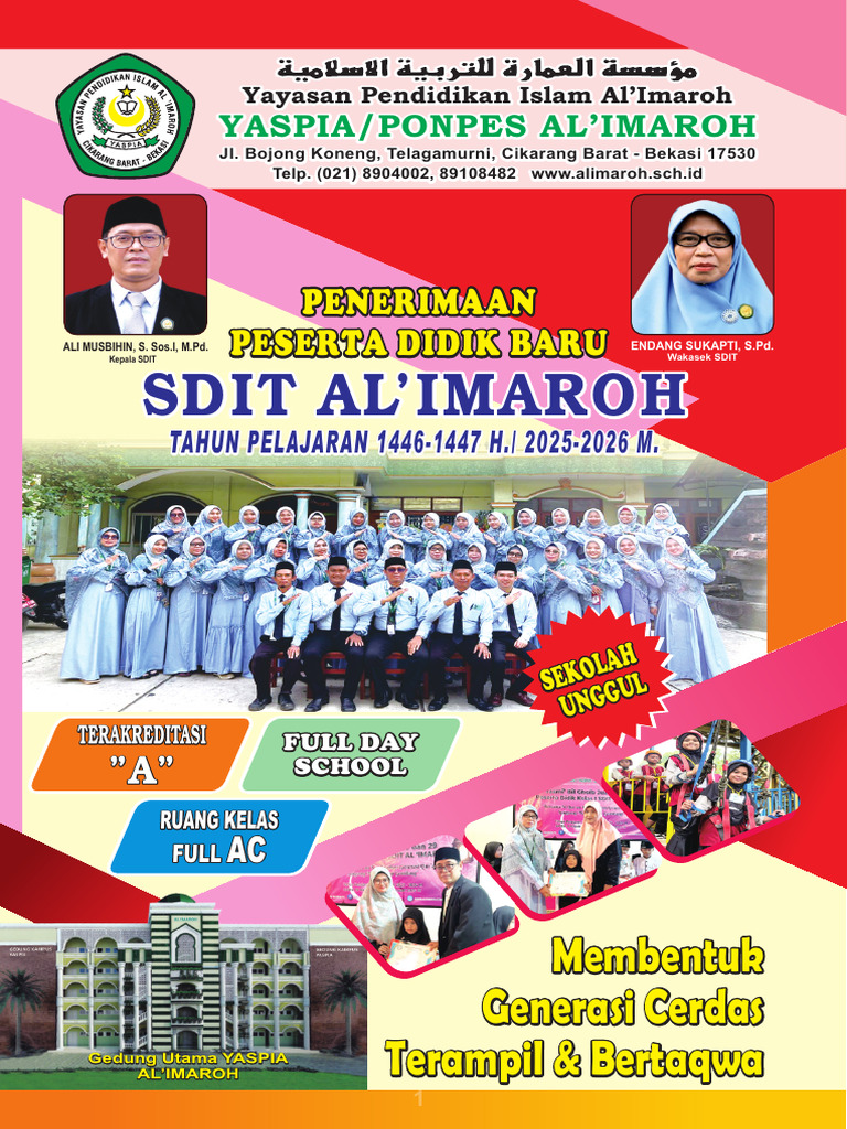 Brosur PPDB Sdit 2025-2026 | PDF