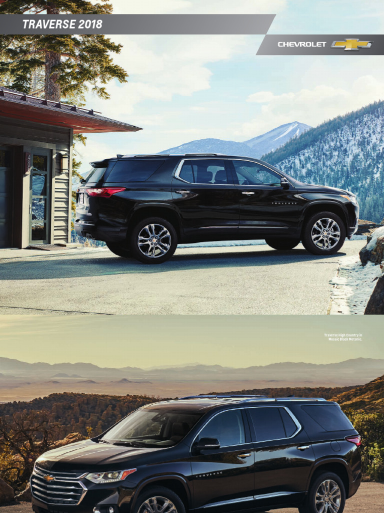 2018 Chevrolet Traverse Catalog | PDF