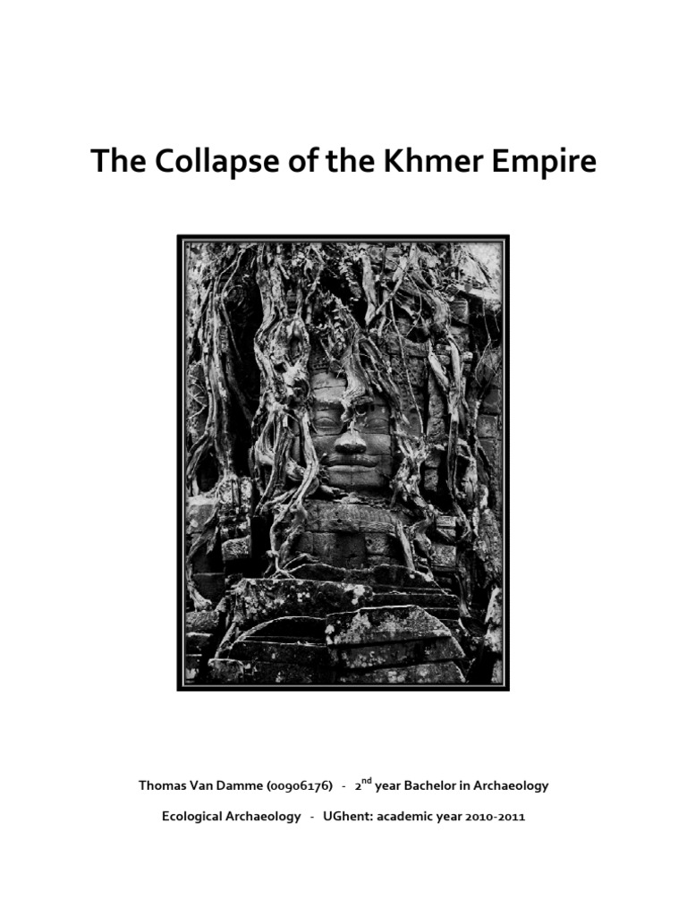 The Collapse of The Khmer Empire | PDF | Angkor | Physical Geography
