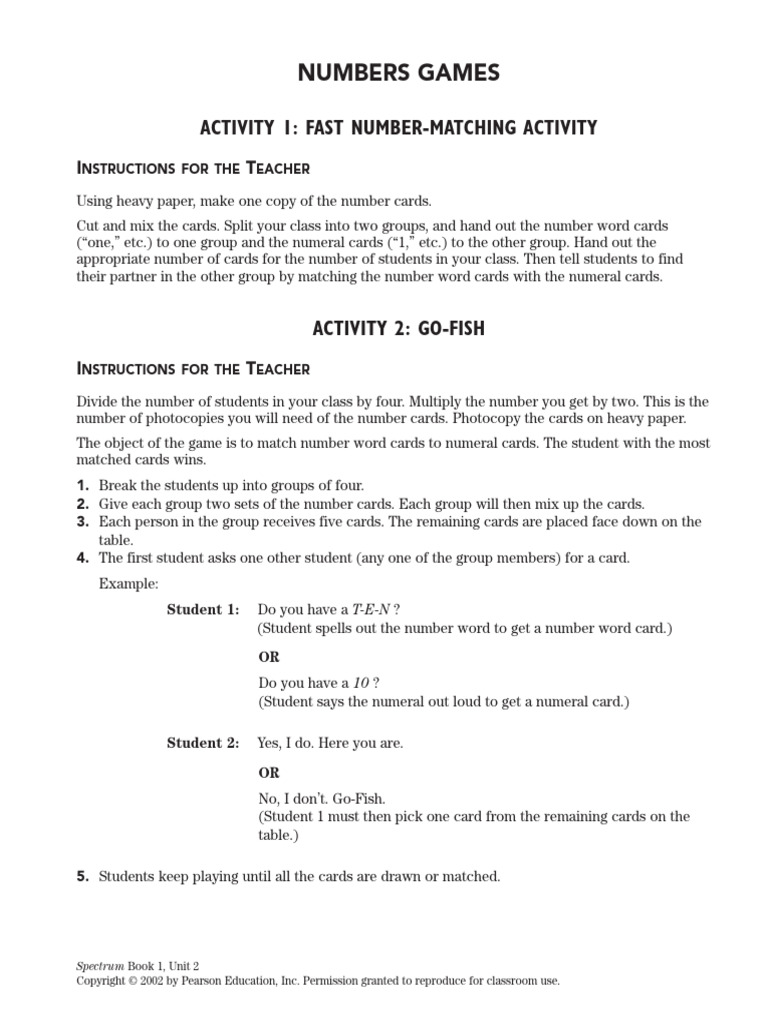 Numbers | PDF