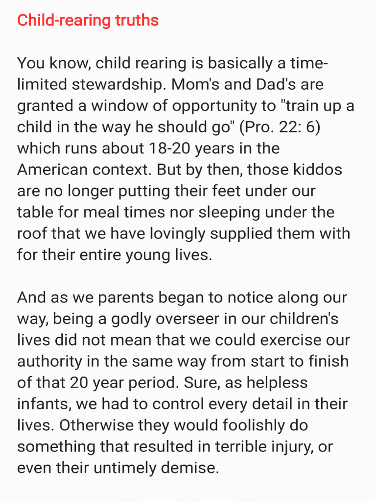 Child Rearing Truths - 24-04-04 - Douglas De'Groot Montague - Omega ...