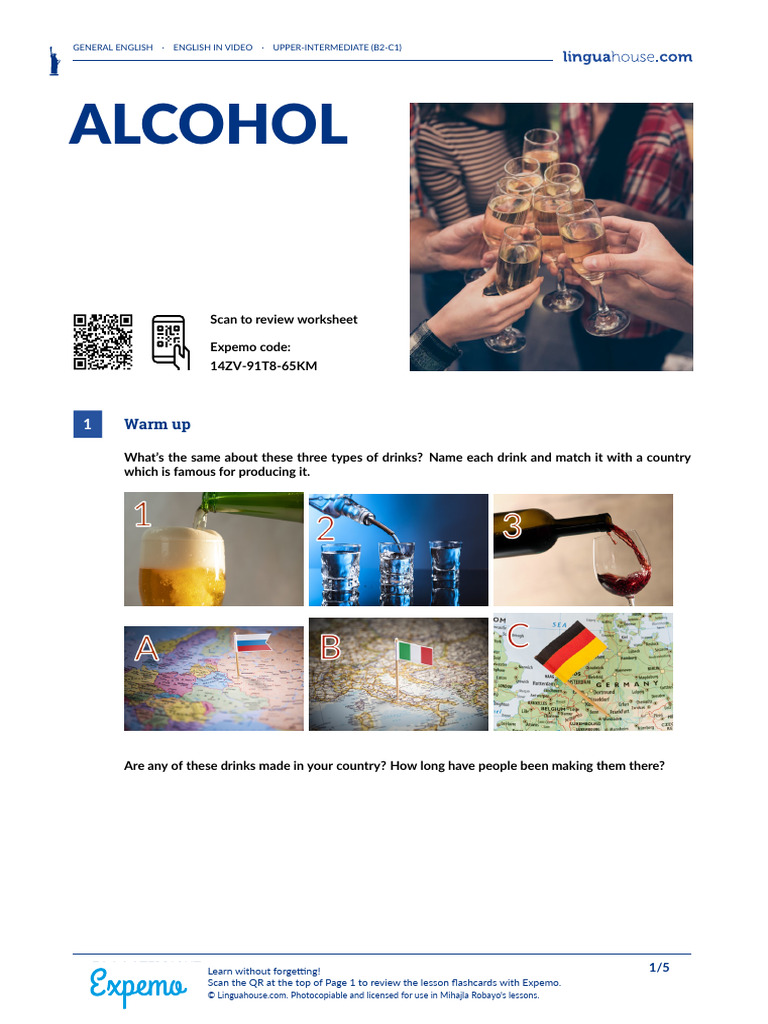Alcohol American English Student Ver2 | PDF