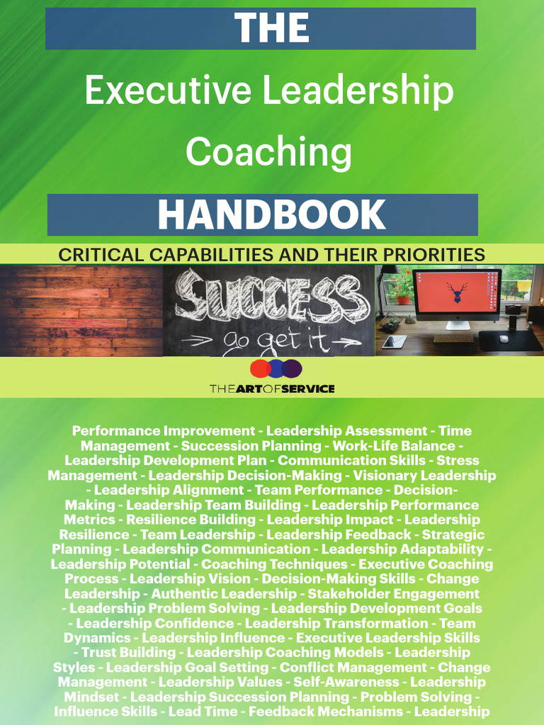 The Executive Leadership Coaching Handbook | PDF | Leadership | Mentorship