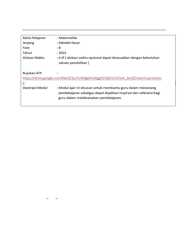 Modul LKPD Dahlia | PDF