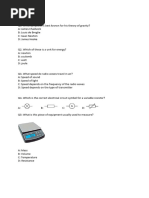 Junior: Physics Challenge | PDF