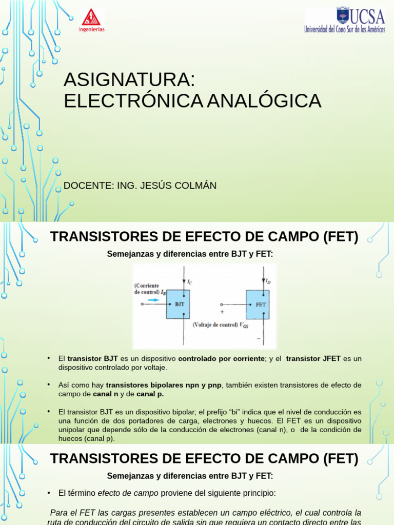 Presentacion Clase5 FET | PDF