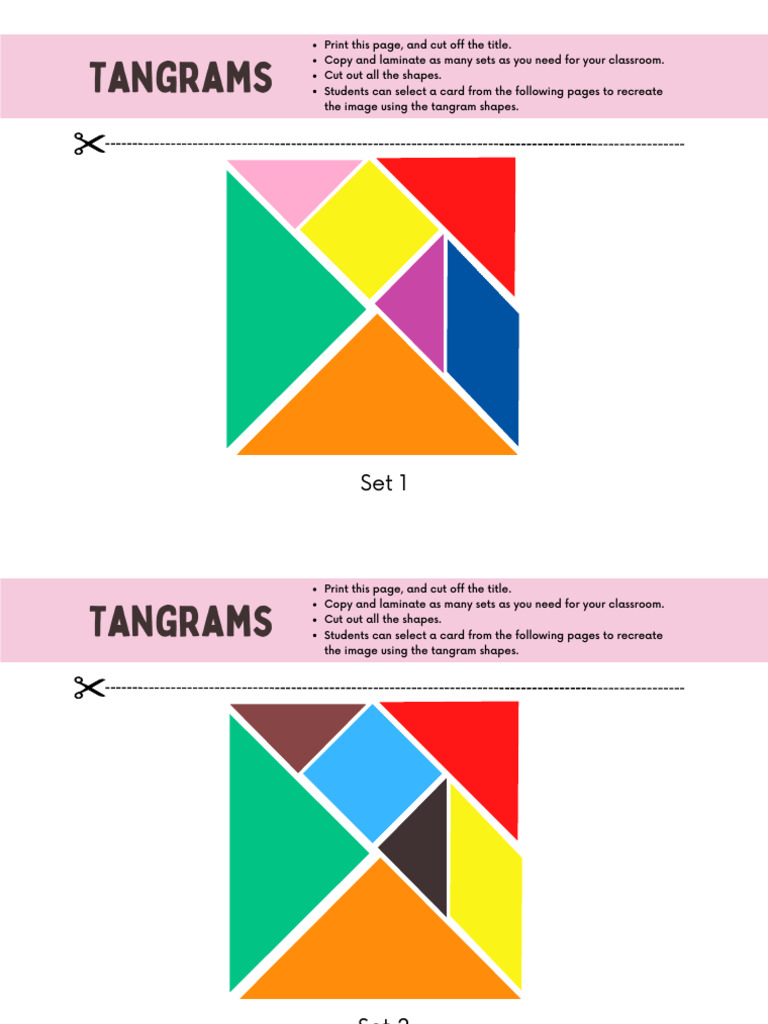 Tangram Shapes | PDF