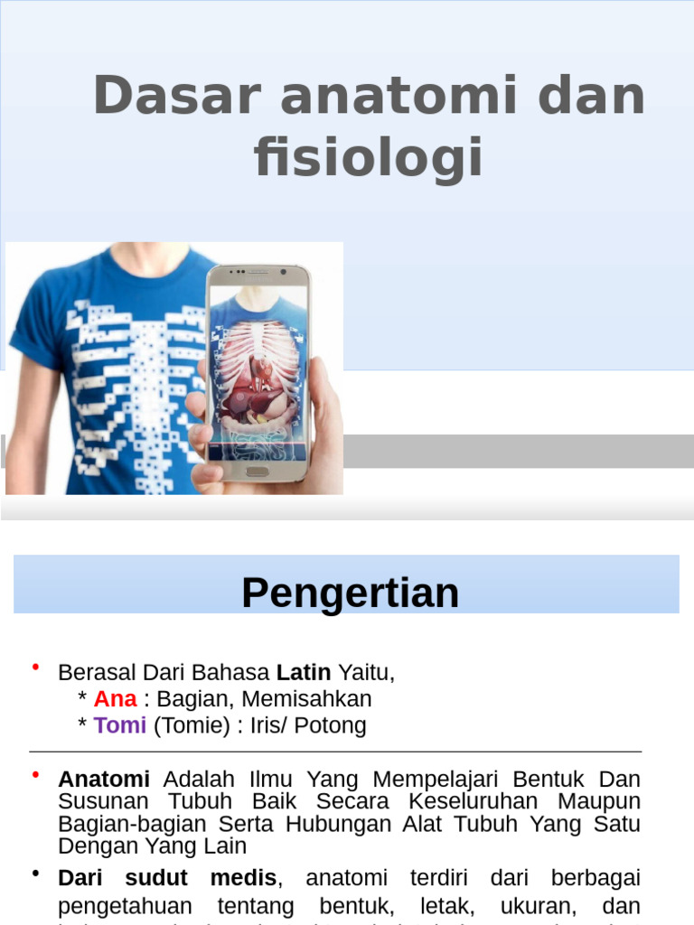 Dasar-Anatomi-Dan-Fisiologi 2021 | PDF