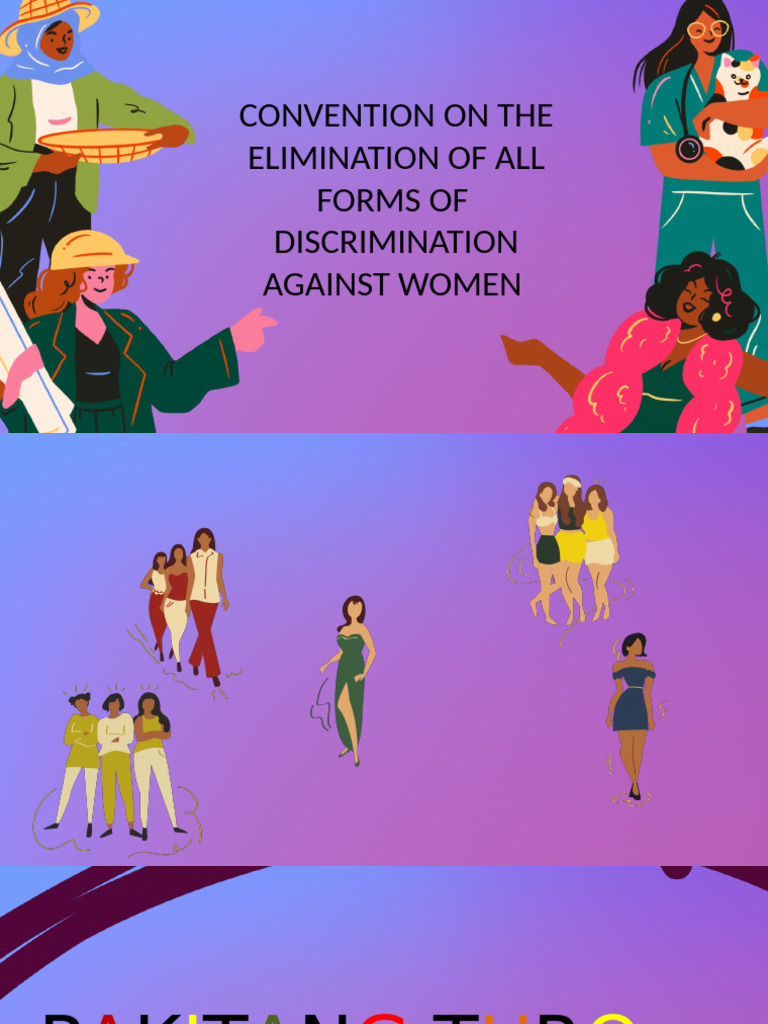 Convention On The Elimination of Discrimination Against Women | PDF