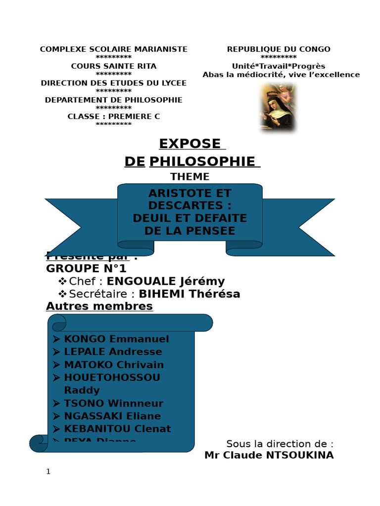 Expose de Philo | PDF