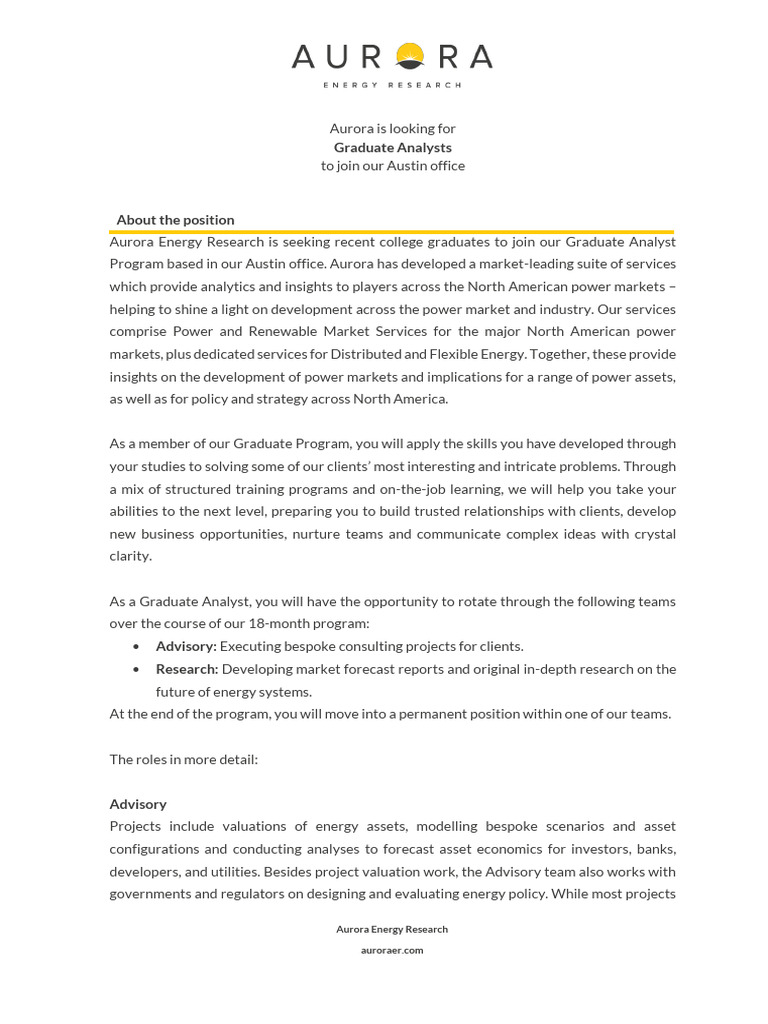 2025_Grad_Analyst_-_Job_Description | PDF