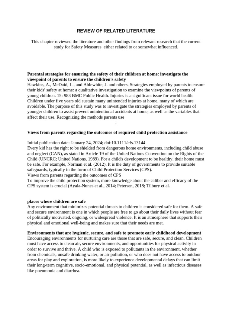 Review of Related Literature | PDF